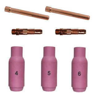 TIG Torch Consumables, 9/20 & 17/18/26 Series | Longevity